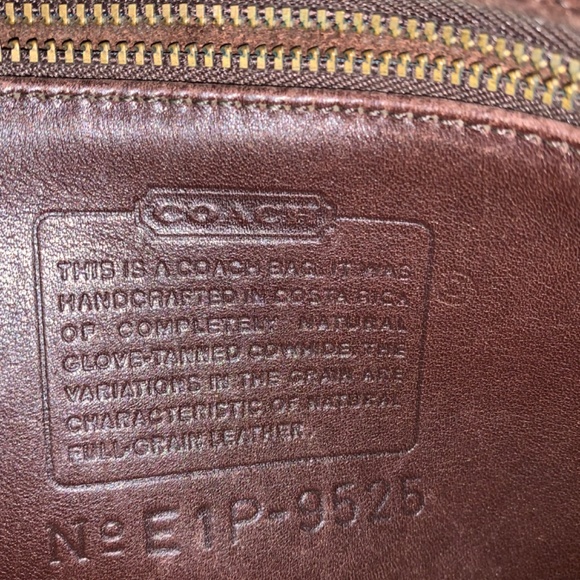 Coach | Bags | Vintage Coach Bag 9525 | Poshmark